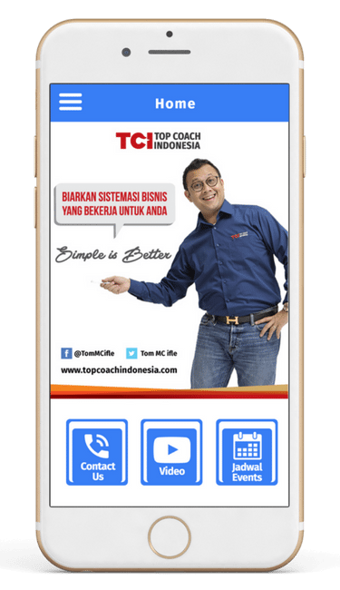 Business Coach, Pelatihan & Seminar Bisnis | Tom MC Ifle Indonesia