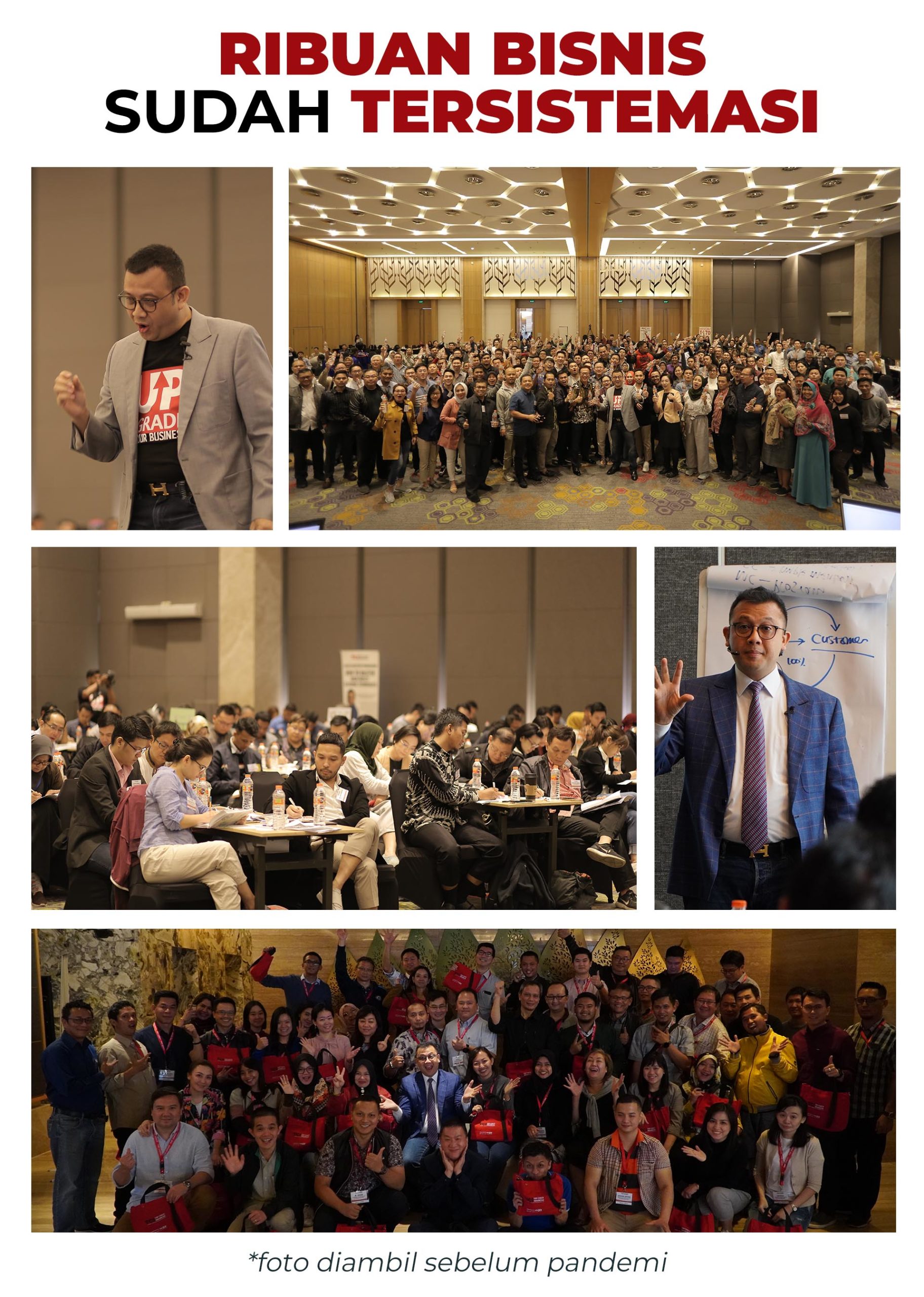 BUSINESS MINDSET Meniru pola orang kaya untuk sukses - Tom MC Ifle